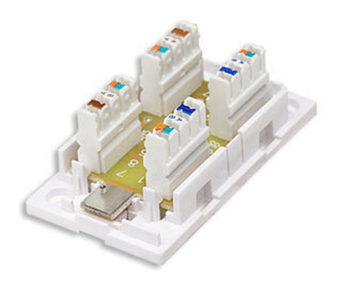 CAT.6 110 & Krone Type UTP Junction Box, White, WP-720 | eBay