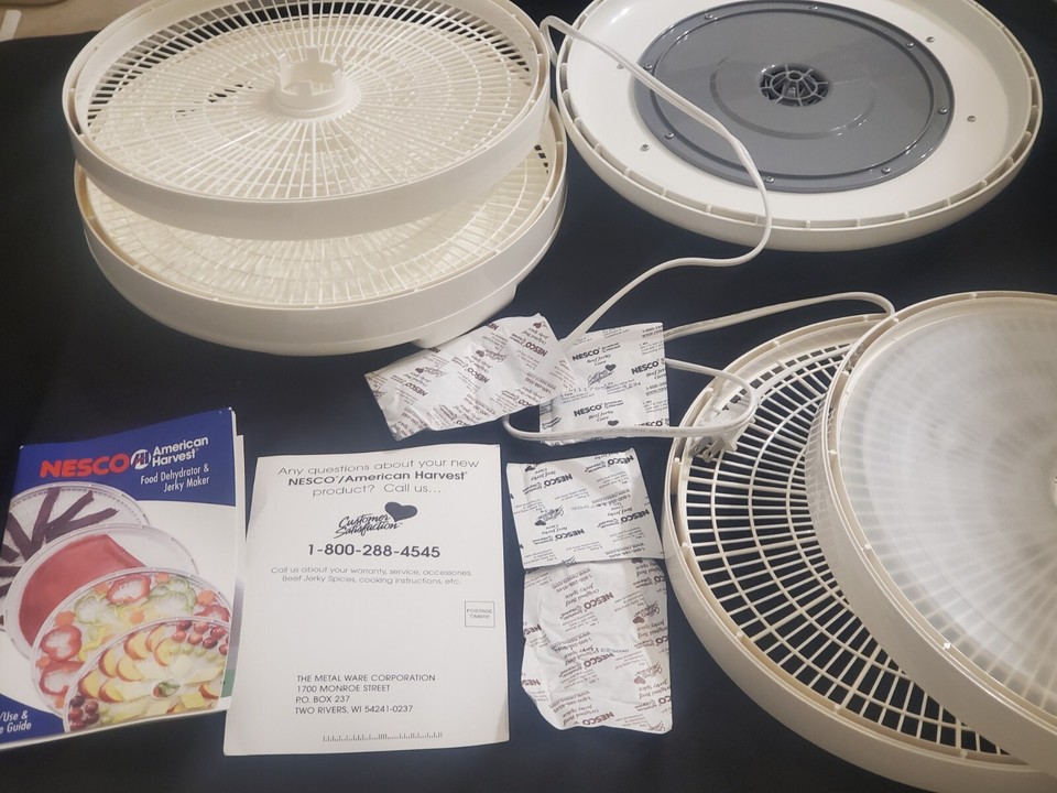Nesco American Harvest Snackmaster Express Food Dehydrator & Jerky Maker FD60 | eBay