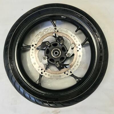 Front wheel rim tyre disc rotor straight BRAAAP MOTO3 250 MOTO 3 2015 ...