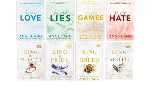 Ana Huang 8 book set of Twisted Series set and king of Sin Series Set ...