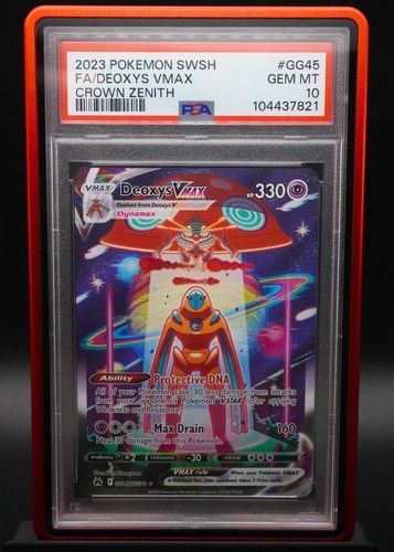 Deoxys VMAX GG45/GG70 Crown Zenith Pokemon Card PSA 10 | eBay