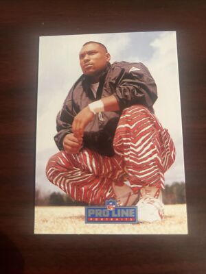 1991 NFL Pro Line Portraits Steve Broussard #255 Atlanta Falcons NM ...