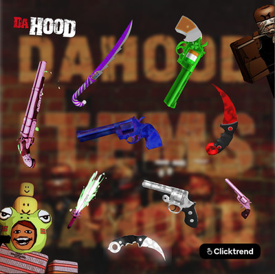 Da Hood Skins| Da Hood | Cheap | Quick️‍ 💞FASTER DELIVERIES️‍ ROBLOX💘 ...