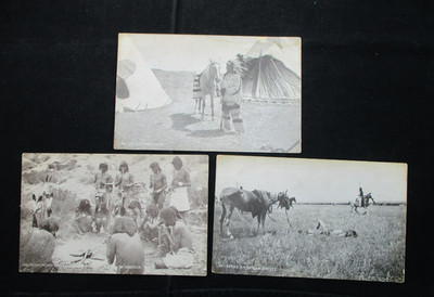 3 Vintage Hopi Indian Postcards Matteson Postcards R. Steinman ...