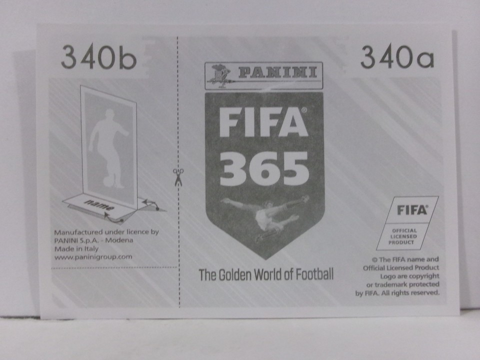 2018-19 Panini Fifa 365 Album Stickers GREMIO FBPA #340 BRUNO CORTEZ ...