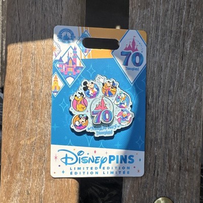 Disneyland 70th Anniversary Magic Key Exclusive Pin Released Today! | eBay
