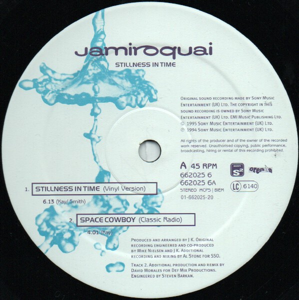 Jamiroquai - Stillness In Time (12") (Very Good Plus (VG+ ...