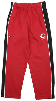 Majestic MLB Youth Boys Cincinnati Reds Stadium Wear Fleece Sweatpants ...