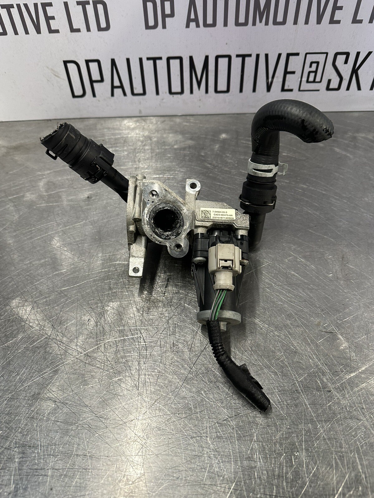 JAGUAR XE EGR VALVE 2.0 204DT - 204DTD DIESEL G4D39D475AA X760 2016 ...