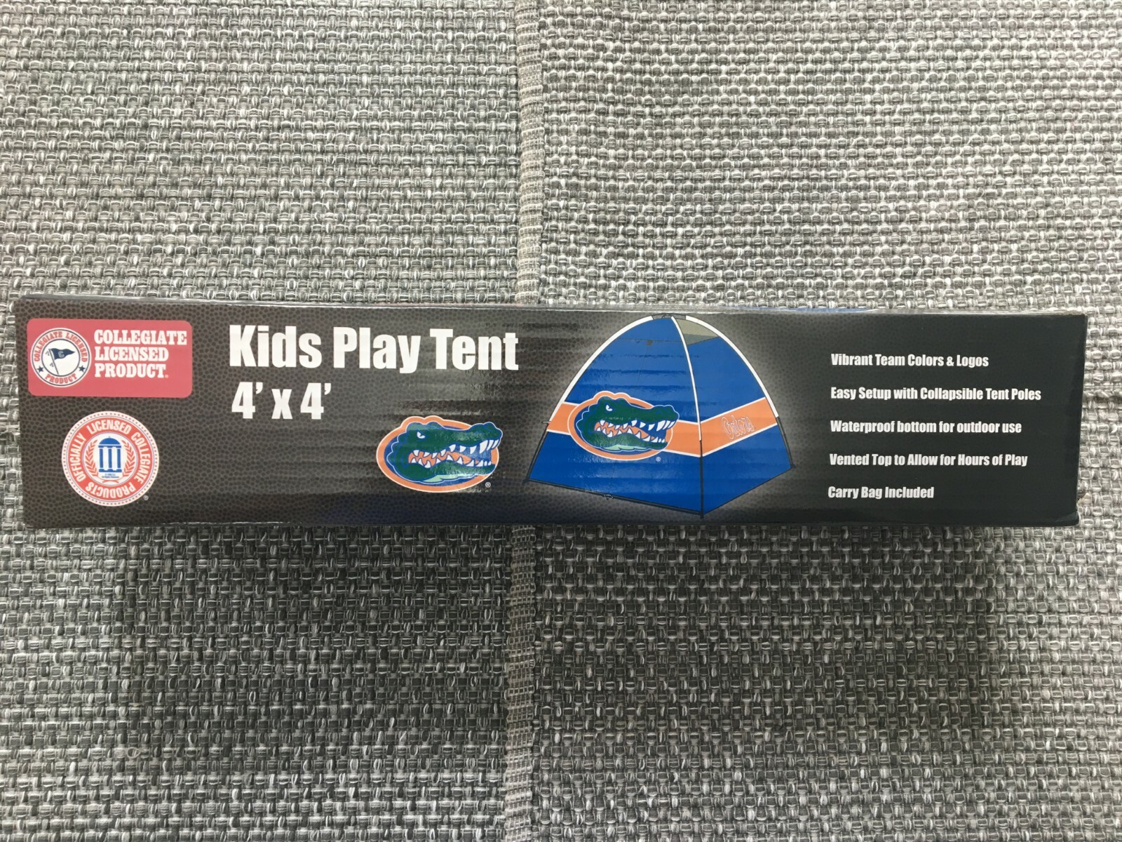Florida Gators NCAA Kids Play Tent 4'x4' Officially Licensed Baseline ...
