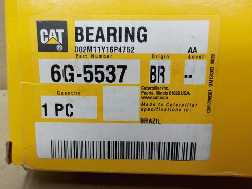 CAT 6G-5537: SLEEVE BEARING (BUSHING) Genuine Caterpillar 9X2205 | eBay ...