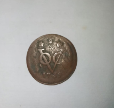 NETHERLANDS EAST INDIES VOC DUIT 1735 288YEAR OLD COIN | eBay