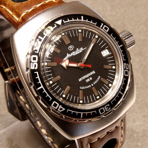 Vostok Amphibia Custom Russian Dive Watch, New, Boxed, UK seller | eBay