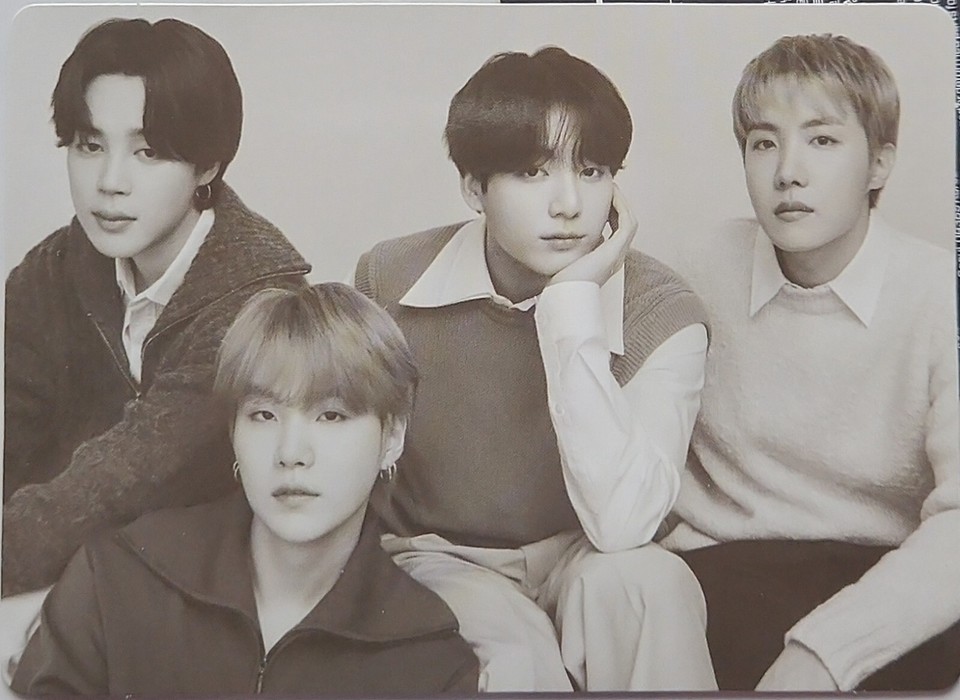 BTS Mini Photocard POP-UP : MONOCHROME MNCR 2024 MD in seoul | eBay