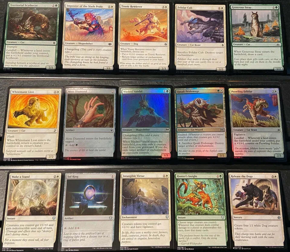 ***Custom Commander Deck*** Rin and Seri, Inseparable - Cats & Dogs ...