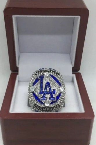 2020 LA Dodgers CLAYTON KERSHAW World Series Championship Ring & Wooden ...