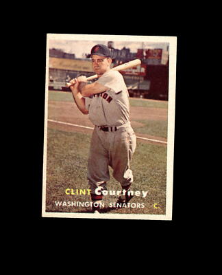 1957 Topps 51 Clint Courtney EX #D1,354277 | eBay