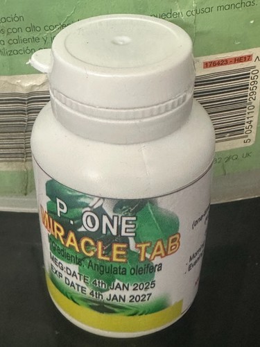 P ONE MIRACLE TABLETS (OBAATANPA) Exp.4th January 2027 40 Tablets NOT ...