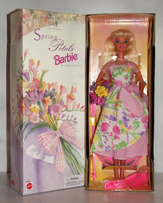 Spring Petals Barbie Doll Blonde Series 2 Avon Exclusive Special ...