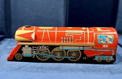 Tin Toy Locomotion 1831 Made In Japan | eBay