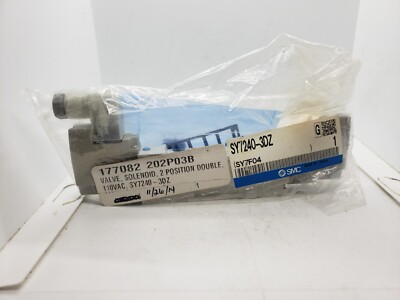 SMC SY240-3DZ SOLENOID VALVE 11VAC NIB | eBay