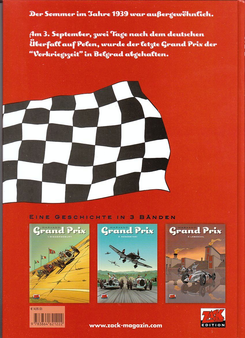 Grand Prix Comic Nr. 2 + 3 zur Auswahl Hardcover von Marvano Zack ...