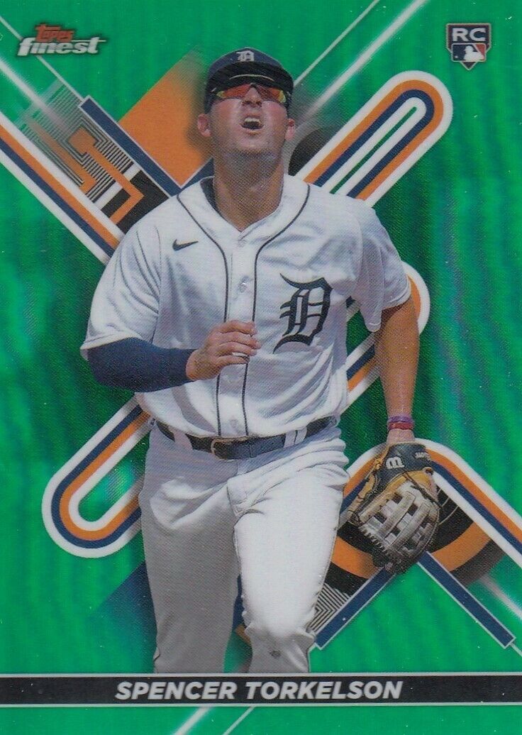 2022 Topps Finest - Green Refractor #84 Spencer Torkelson /99 (RC) for ...