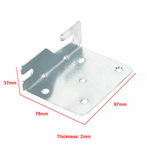 Heavy Duty Bed Brackets Fittings Connectors Centre Support Cubes Hook ...