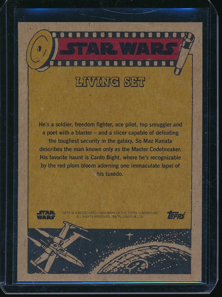 2020 Topps Star Wars Living Set #150 Master Codebreaker SP Card The ...
