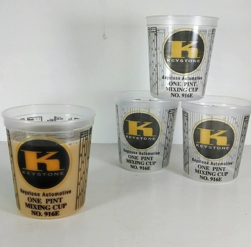 Quart Or Pint Automotive Paint Mixing Cups Keystone Bulk Discount 5 10 ...