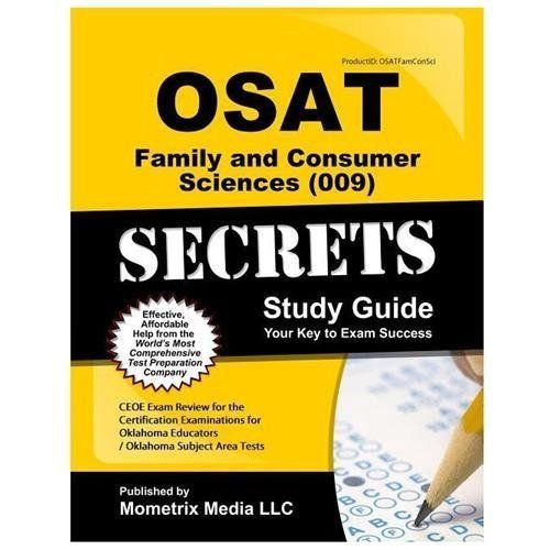 OSAT Family and Consumer Sciences (009) Secrets Study Guide : CEOE Exam ...