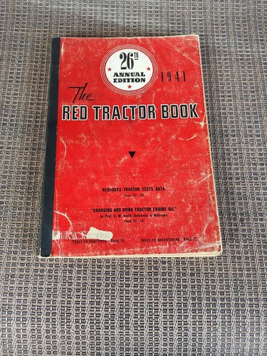 26 Th Annual Edition 1941 The Red Tractor Book | eBay