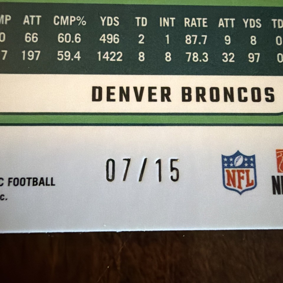 2024 Panini Donruss Optic - Jarrett Stidham #57 Purple Stars Prizm /15 ...