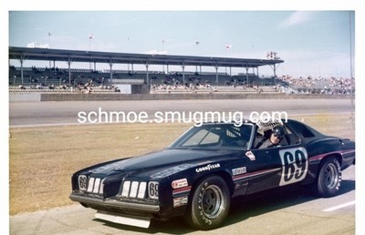 VINTAGE RACING PHOTO; 1973 GERALD THOMPSON; DAYTONA; NASCAR, 3" X 5 ...