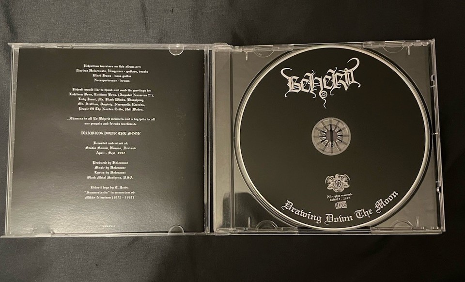 Beherit - Drawing Down The Moon CD | eBay