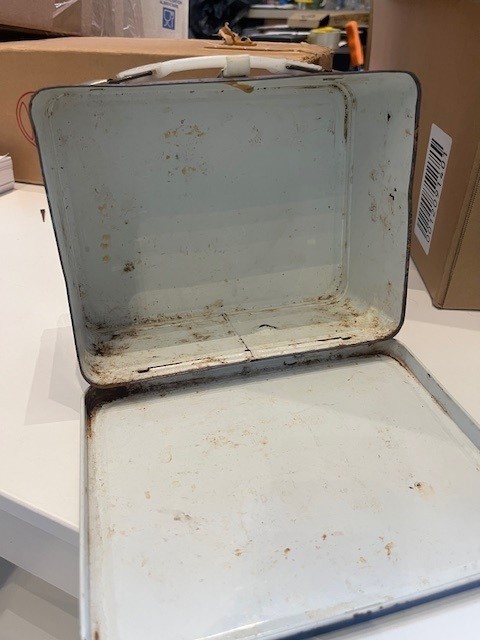 Vintage Knight Rider Metal Lunch Box David Hasselhoff Thermos Brand ...