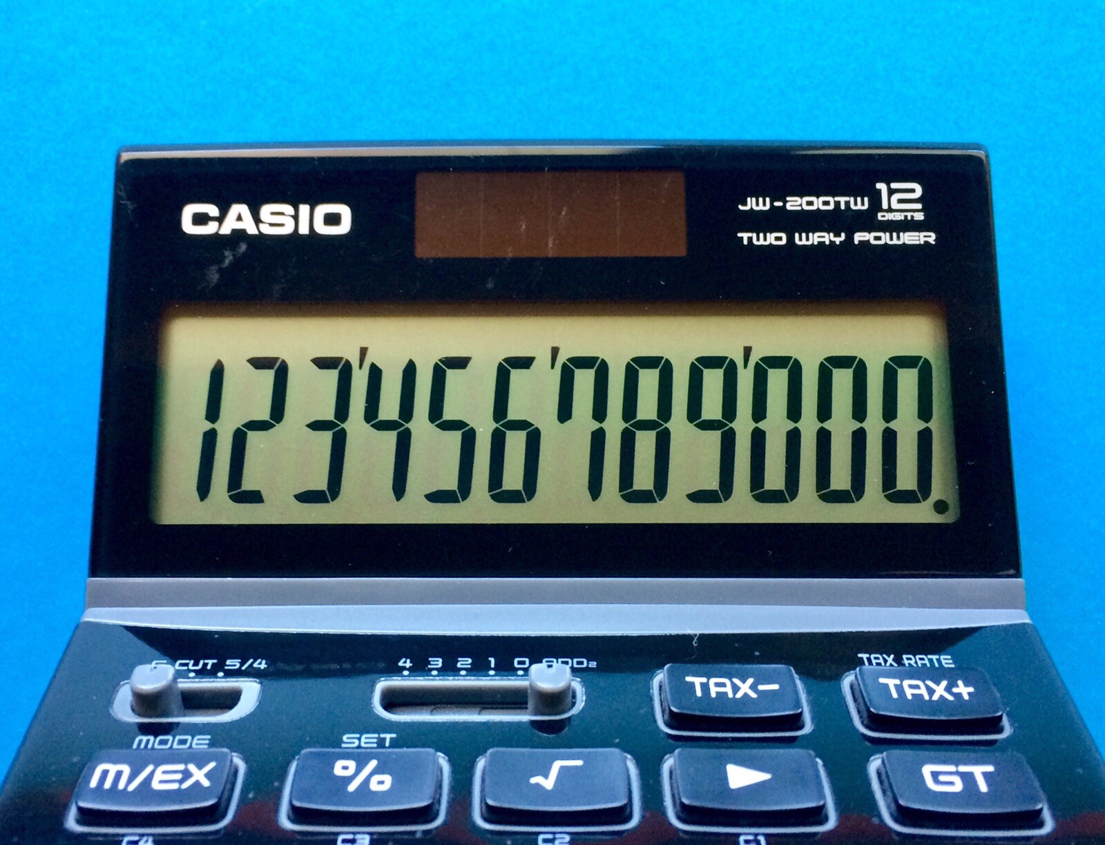 CASIO JW 200 TW Taschenrechner SOLAR Pocket COMPUTER Basic OVP PC RC 12 ...