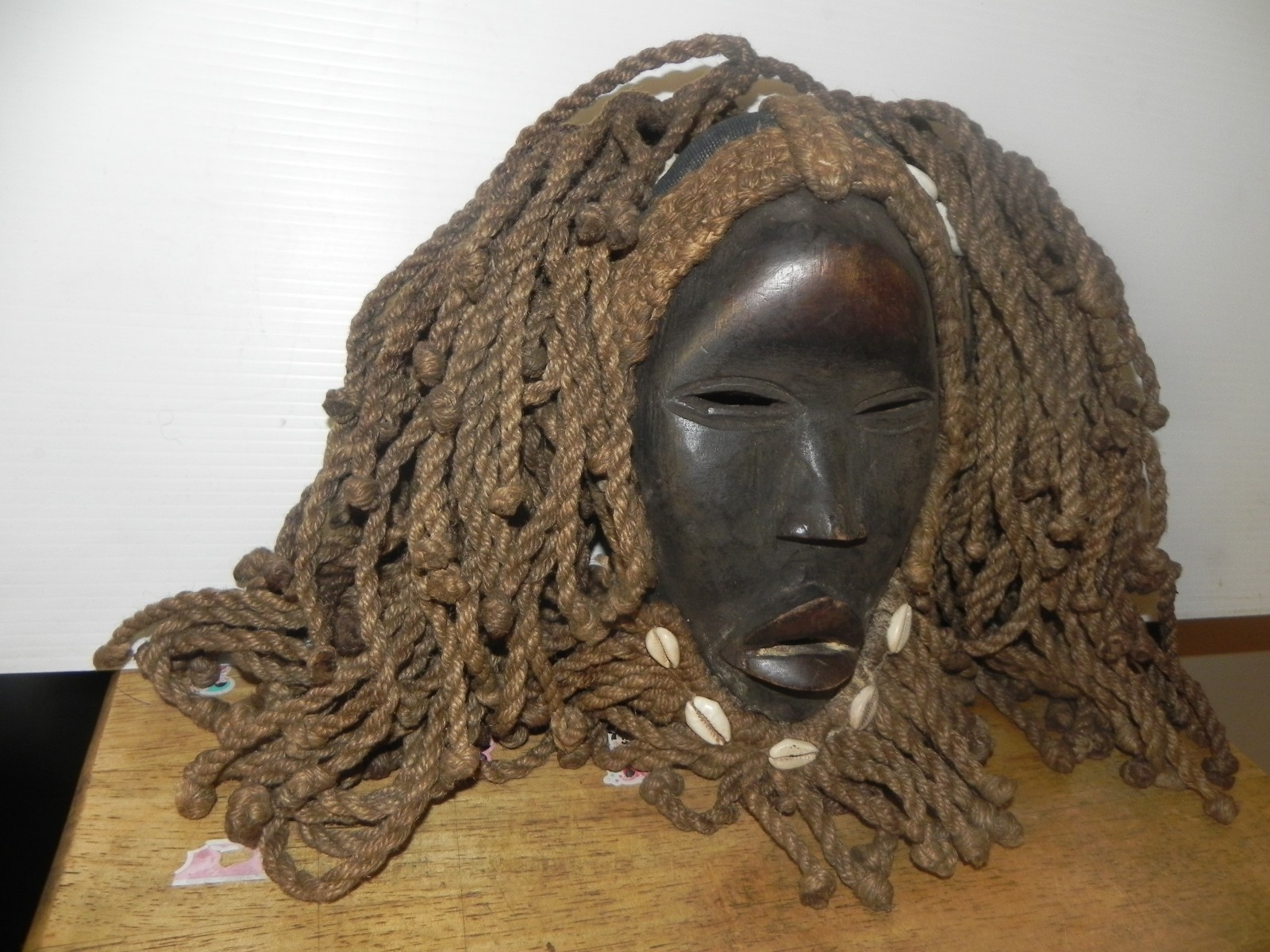 Arts of Africa - Dan Mask W / Cowrie Shells - Liberia - Ivory Coast # 1 ...