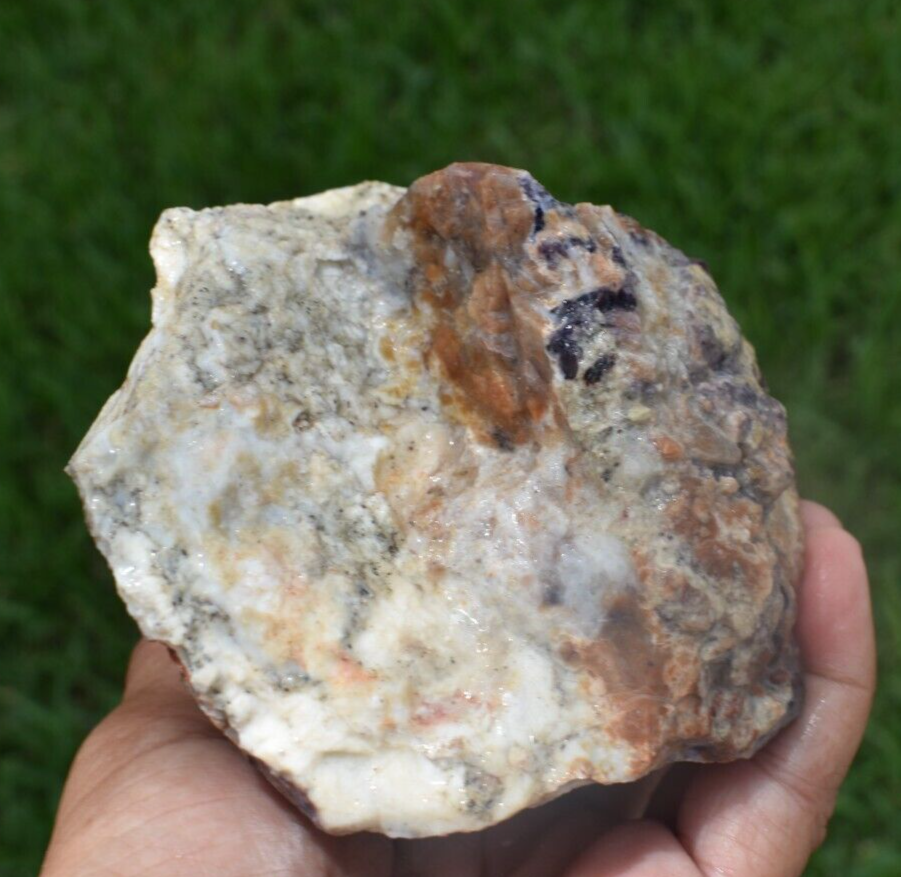 1.70 LB TIFFANY STONE ROUGH, BERTRANDITE, OPALIZED FLUORITE Utah (Q12 ...