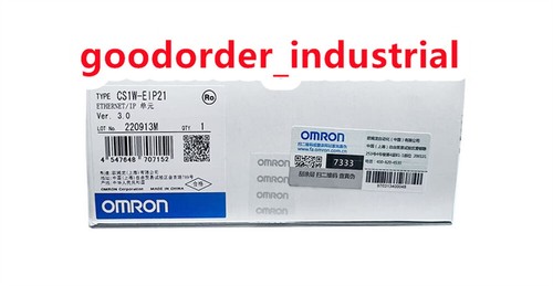 Genuine Omron CS1W-EIP21 EtherNet/IP Unit CS1W-EIP21 New In Box CS1W ...