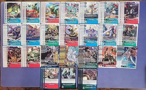 Digimon TCG - Blue/Green DNA Examon Slayerdramon Deck | eBay