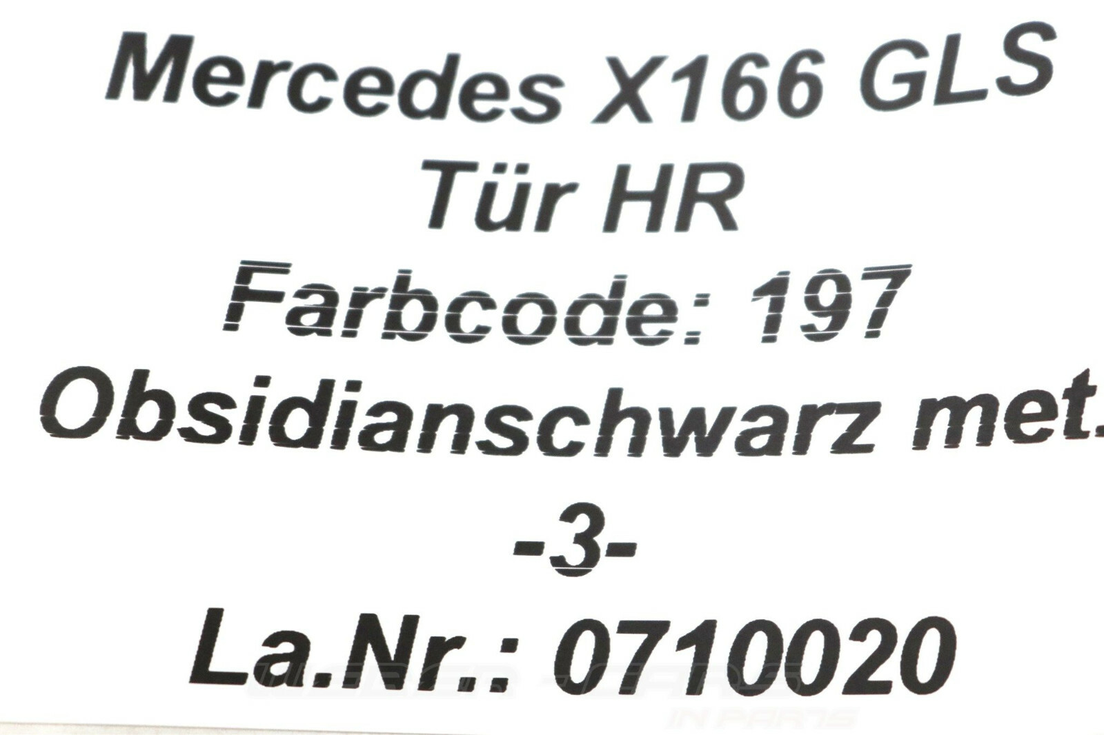 A1667300405 Mercedes X166 GL GLS 63 AMG door with disc HR double ...