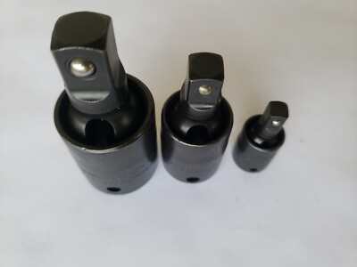 Snap-on Tools 3pc 1/2" 3/8" 1/4" Impact Swivel Adapter Set IPM800B ...
