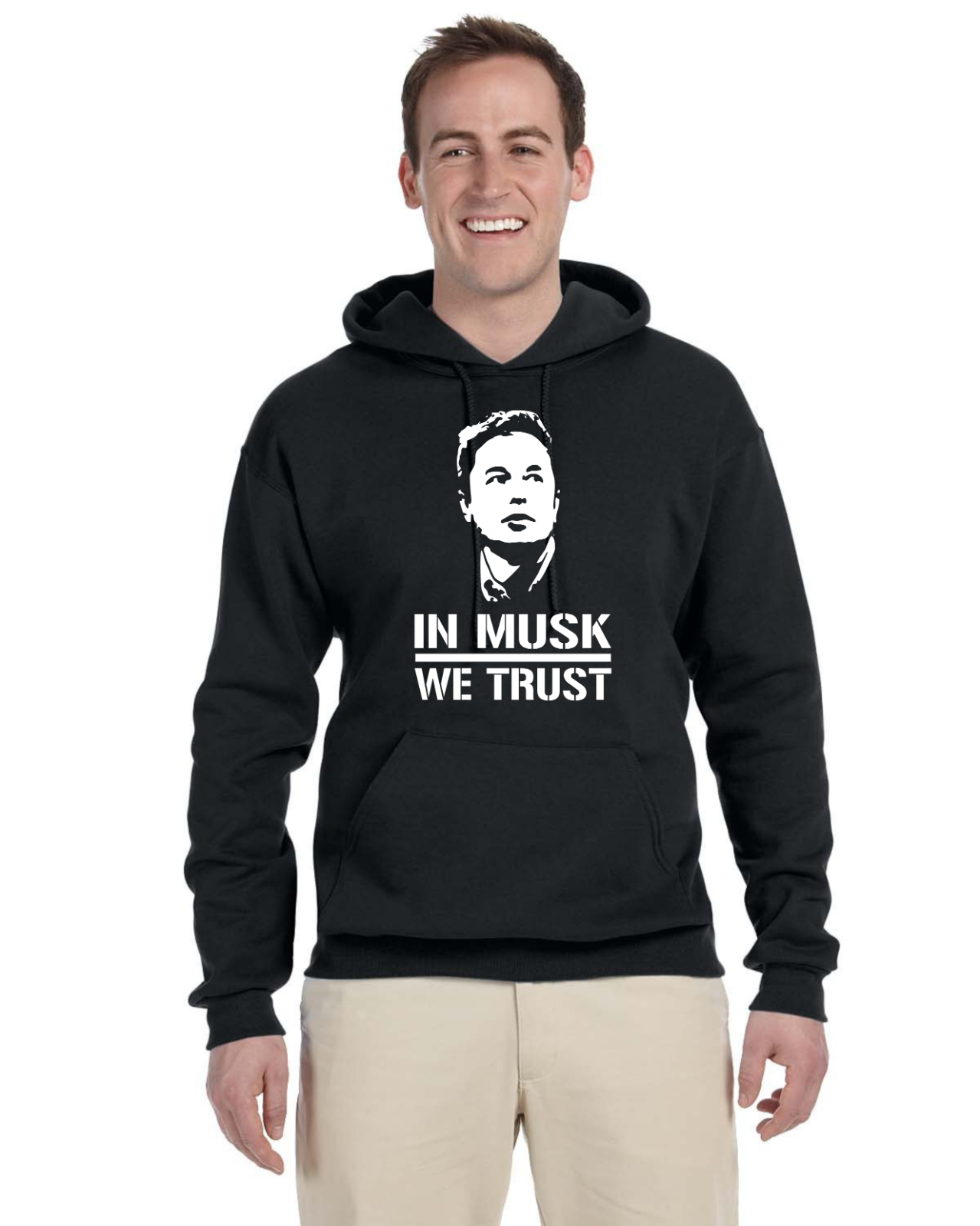 in Musk We Trust Elon Musk Unisex Hoodie Sweatshirt Funny Tech Shirt ...