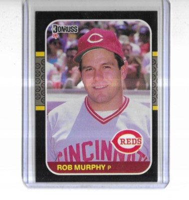1987 Donruss #452 Rob Murphy Cincinnati Reds | eBay