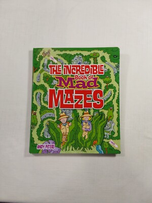 The Incredible Book of Mad Mazes by Andy Peters | eBay