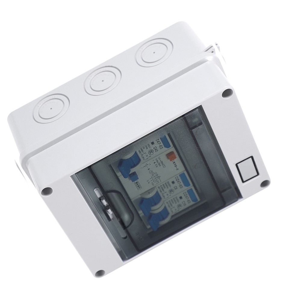 2-Way Garage Shed Camper Van Caravan Consumer Unit Fuse-Box with RCD ...
