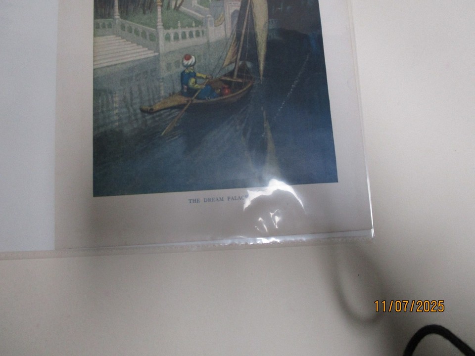 THE DREAM PALACE 1900S COLOR PLATE PRINT 7 X 9 1/2 A-5 | eBay