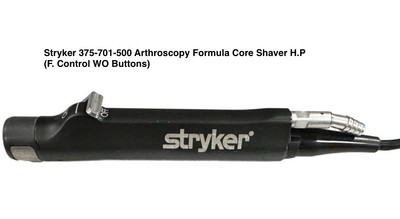 Stryker 375-701-500 Arthroscopy Formula Core Shaver H.P Foot Control WO ...