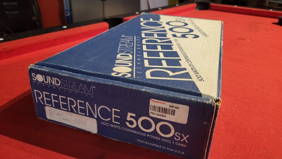 Soundstream Reference 500sx Car Audio Amplifier | eBay UK